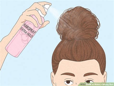 Ways To Make A Messy Bun WikiHow