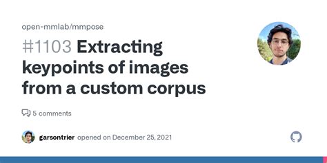Extracting Keypoints Of Images From A Custom Corpus Issue