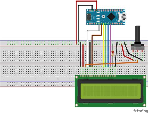 Lcd Display Arduino Wiring