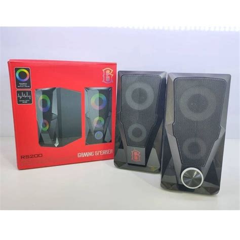 Jual Speaker Gaming Robot Gamen Rs200 With Led Rgb Shopee Indonesia