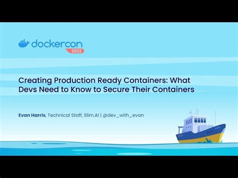 Free Video Creating Production Ready Containers Securing And