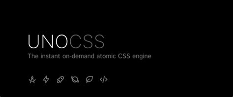 Unocss The Instant On Demand Atomic Css Engine Dev Community