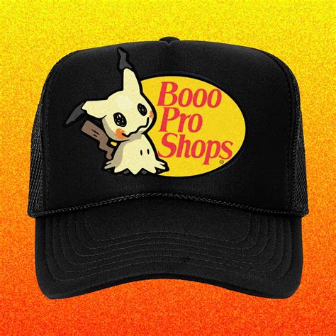 Mimikyu Pokemon Inspired Trucker Hat Karp Pro Shops Etsy