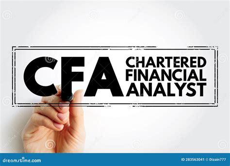 Cfa Chartered Financial Analyst Program Is A Postgraduate
