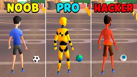 NOOB Vs PRO Vs HACKER Flick Goal YouTube
