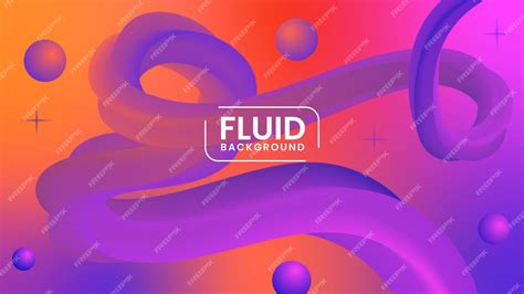 Premium Vector Free Vector Gradient Fluid Shapes Background
