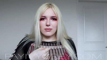 Goddess Ivy Grey Salty Submission Cei Cum Eating Instruction Videos