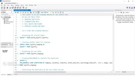 Raghad El Ghobashy On Linkedin Sql Mysql Layoffs Dataanalysis