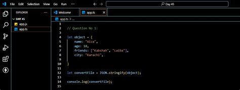 Aiza Nadeem On Linkedin 100daysofcodingchallenge 45daytask