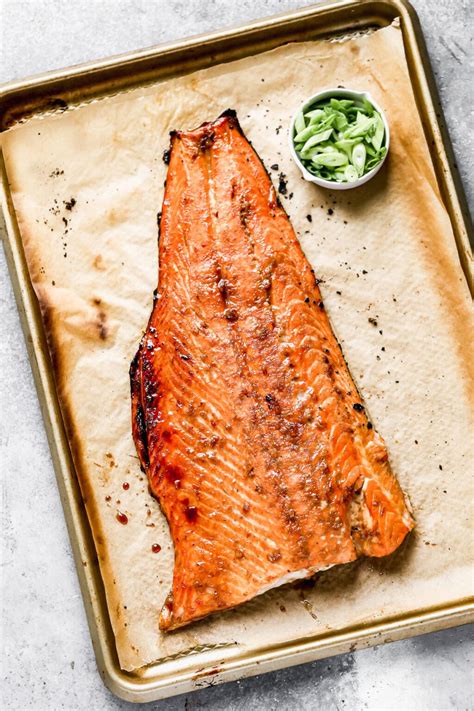 Bourbon Glazed Salmon Quick And Easy