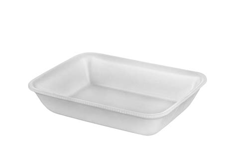 플라스틱 식품 트레이 흰색 배경에 고립 된 스티로폼 식품 트레이 음식에 대한 스톡 사진 및 기타 이미지 음식 쟁반 폼 Istock