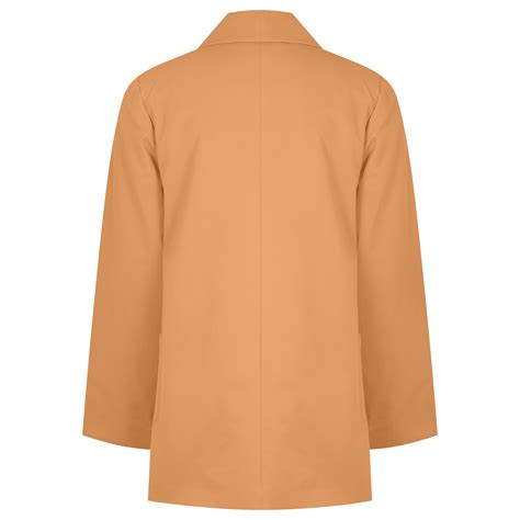 قیمت و خرید کت زنانه چومس مدل کتان چهار دکمه رنگ قهوه ای روشن