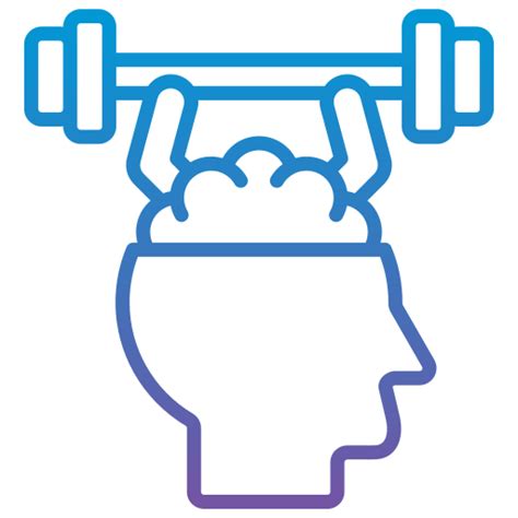 Mental Strength Generic Gradient Outline Icon Freepik