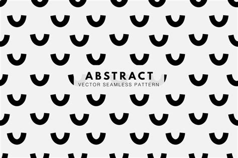 Premium Vector Curve Lines Cute Abstract Seamless Repeating Pattern