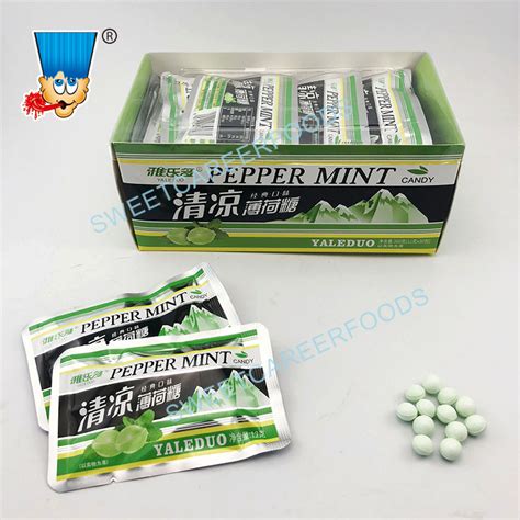 Peppermint Sugar Free Pressed Solid Candy Sweets China Price Supplier 21food