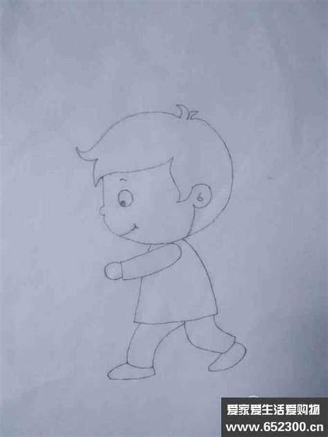 男童简笔画侧面（推荐17张） 简笔画图片大全