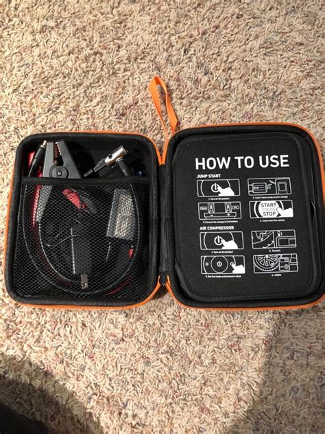 AstroAI 1750A 12V Battery Jump Starter With Air Compressor 150PSI Digital Tire Inflator