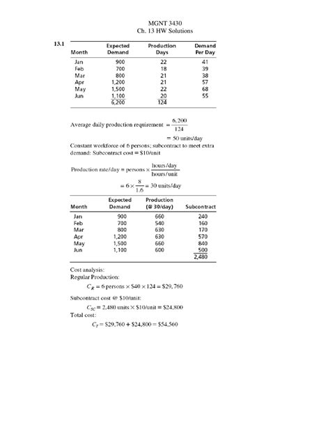 Homework 13 Solutions Operating Systems Mgnt 3430 Docsity