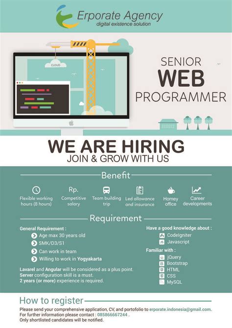 Lowongan Kerja Web Developer Android Developer Lokasi Jogja Kaskus