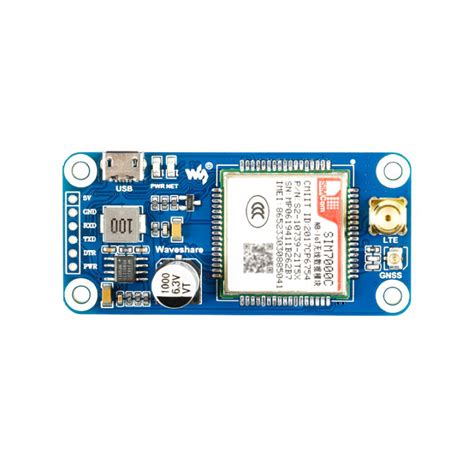 Raspberry Pi Nb Iotemtcedgegprsgnss Expansion Board Module Sim7000c