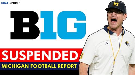 Jim Harbaugh Suspended Full Details Court Rulings Rumors Michigan