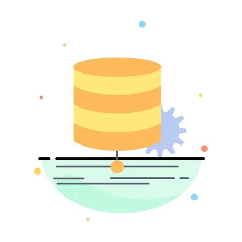 algorithm chart data diagram flow flat color icon vector stock