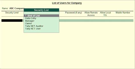 How To Create Users And Assign Passwords In Tally ERP 9 Free Tally Training