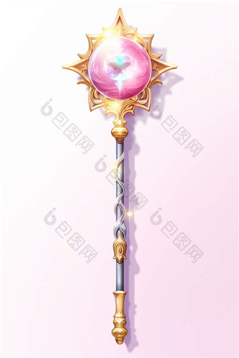 魔法棒魔杖爱心png下载 包图网