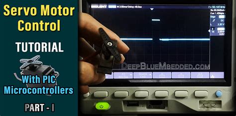 servo motor control with pic microcontroller sg90 mg90s mplab xc8