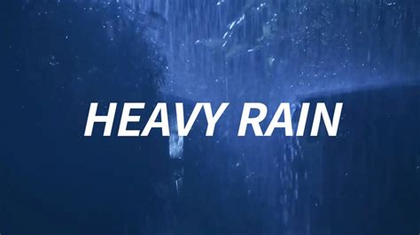 🔴폭우 쏟아지는 폭우와 요란한 천둥번개 시원한 빗소리 Youtube