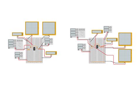 Circuit Design Operational Amplifier Tinkercad