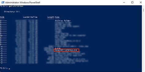 How To Run Exe In Powershell