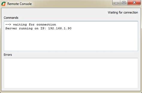 github liretta remoteconsole application for excecute command into remote command line