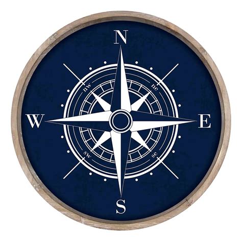 Compass Accent Wall Art 14