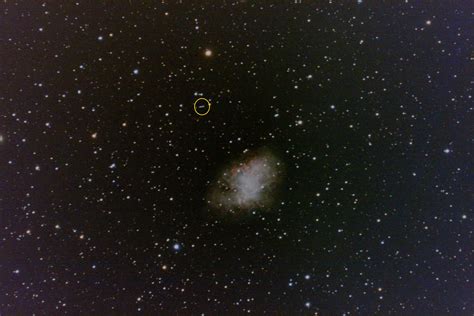 What Was This Object Near M1 Last Night Scientific Amateur Astronomy