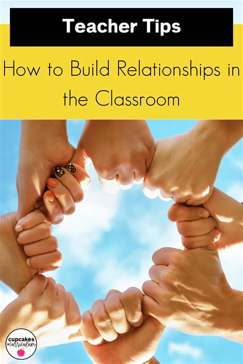 How To Build Relationships In The Classroom • Cupcakes And Curriculum