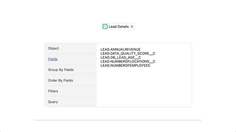 Soql Query Generation From Reports Salesforce