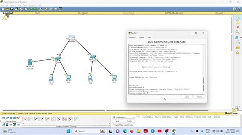 Connect 2 Different Networks Using 1 Router And Configure It Using A Server As Dhcp Server Youtube