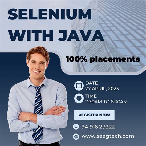 Saag Technologies On Linkedin Selenium Java Learnselenium Browserautomation