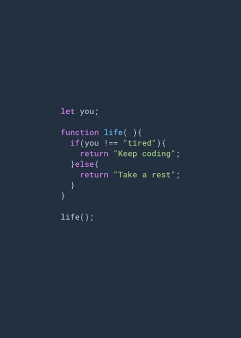Motivation Quotes For Javascript Developer Take That Let It Be