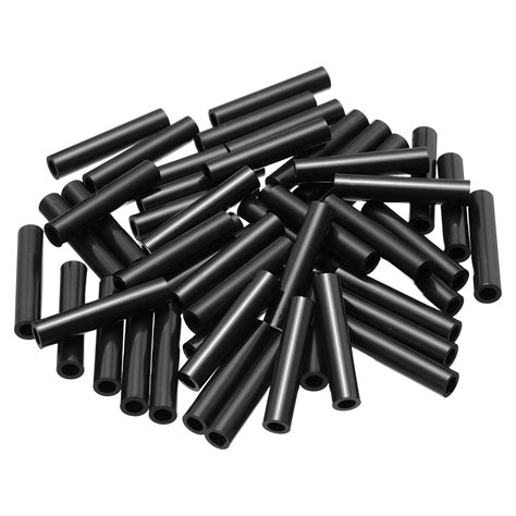 Uxcell 120pcs M8 Abs Spacers 316 Id X 14 Od X 138 L Plastic Round