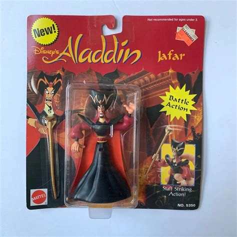 Mattel Disneys Aladdin Jafar Battle Action Figure Vintage New Sunrise Pickers En 2024