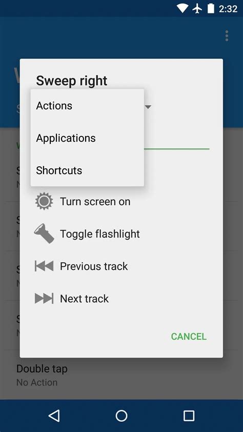 Launch Apps Custom Actions With Screen Off Gestures On Android
