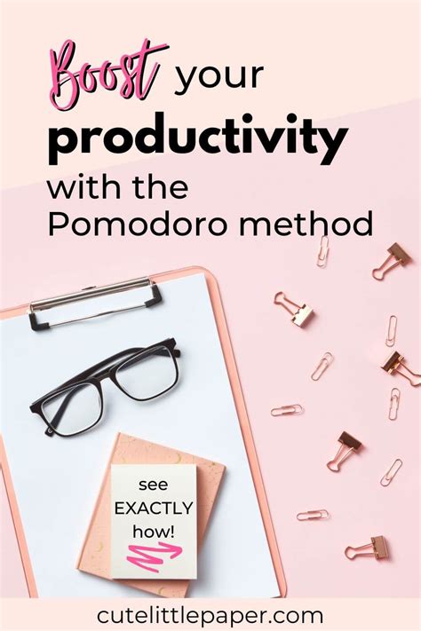 How To Boost Your Productivity By Using The Pomodoro Technique