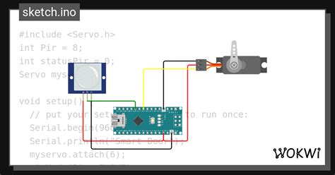 Pintu Otomatis Menggunakan Sensor Gerak Pir Motion Dengan Platform