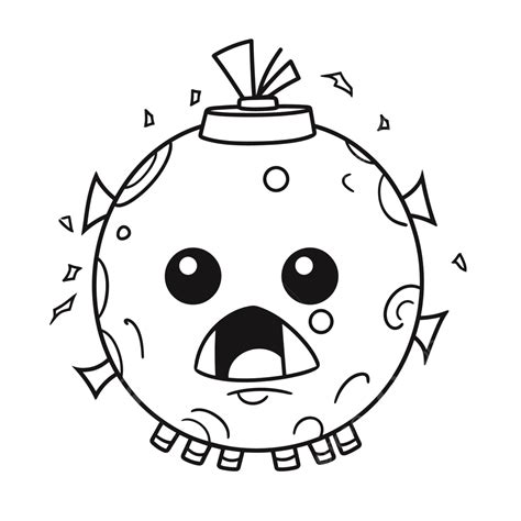 색칠 페이지 개요 스케치 드로잉에서 화난 별의 만화 벡터 폭탄 그리기 폭탄 개요 폭탄 스케치 Png 일러스트 및 벡터 에 대한 무료 다운로드 Pngtree