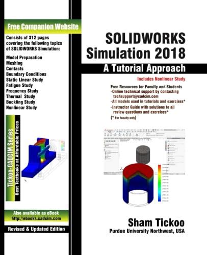 solidworks simulation 2018 a tutorial approach purdue univ prof