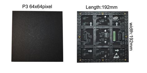 Instruction For P3 Led Matrix Connect Esp32 Module Led Sign