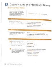 Mastering Count And Noncount Nouns Grammar Essentials Course Hero