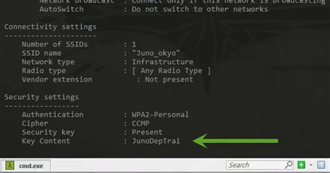 Cách xem mật khẩu Wifi thông qua Command Prompt CMD Juno okyo s Blog